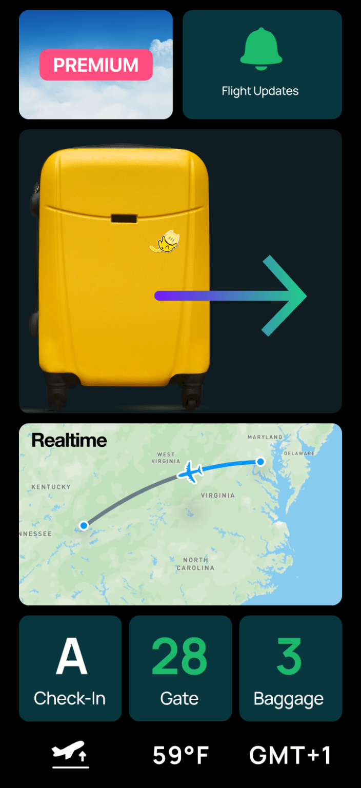 Редизайн мобильного приложения Planes Live — Райт